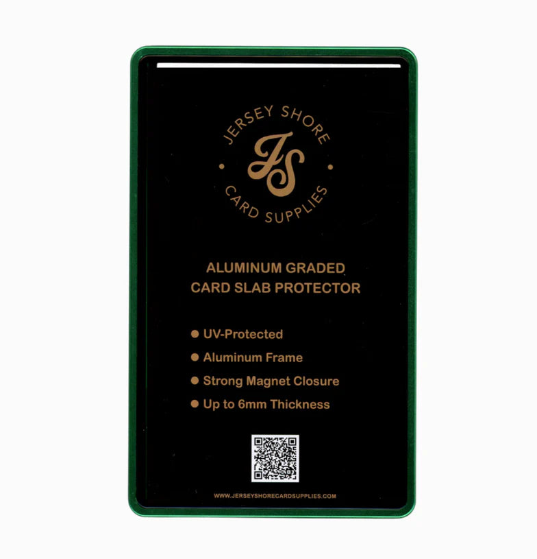 PSA Graded Slab Magnetic Case Green – Delco Rips Cards